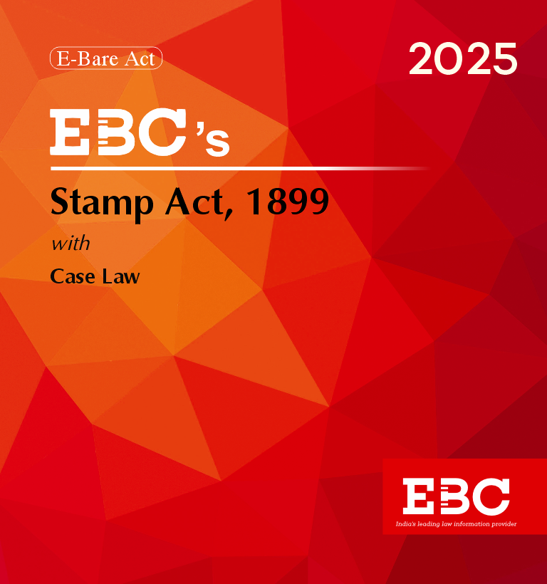 Stamp Act, 1899Bare Act (Print/eBook)